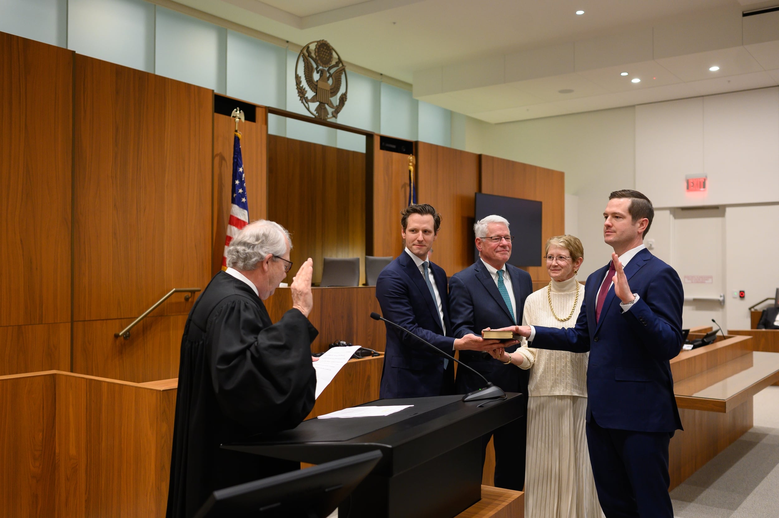 Fifth-generation Iowa attorney David Waterman honored at formal ...